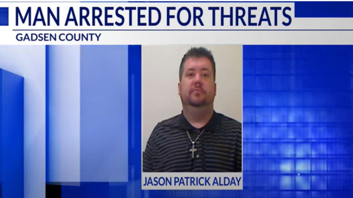 Jason Patrick Alday, who threatened Biden, is a mental patient!