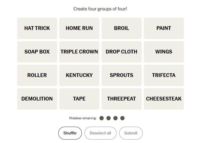 Trifecta meaning for September 25 NYT Connections #472 defined!